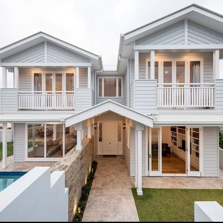 Top Hampton Style Duplex Designs References - House Floor Plans