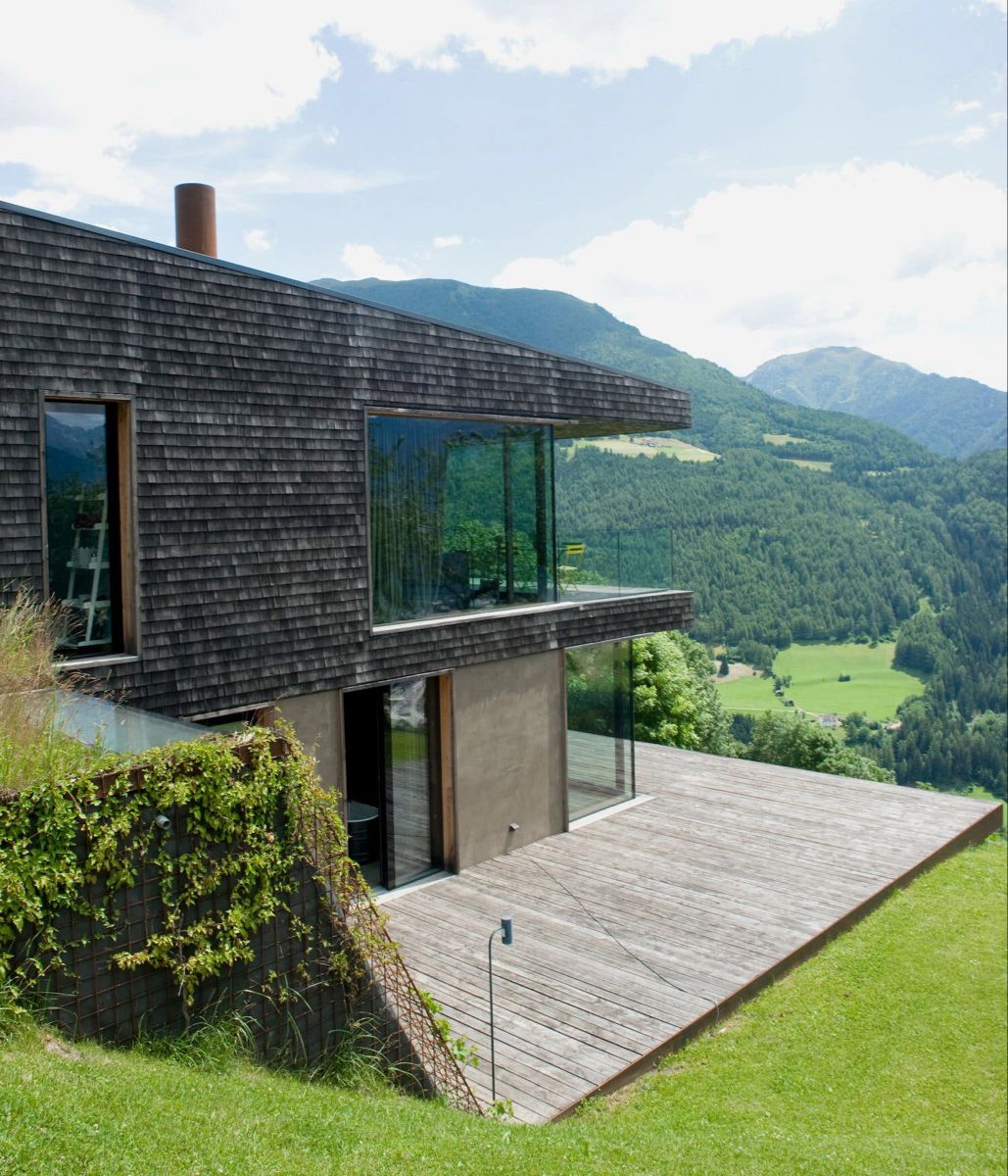 Inspiring Two Story House Built Into A Hill References - House Floor Plans