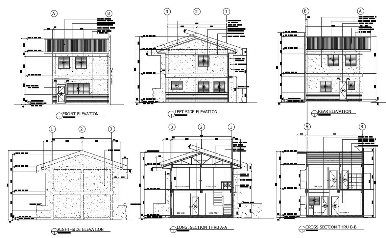 Most Perfect Building Plan Elevation Section Ppt 2023 - House Floor Plans