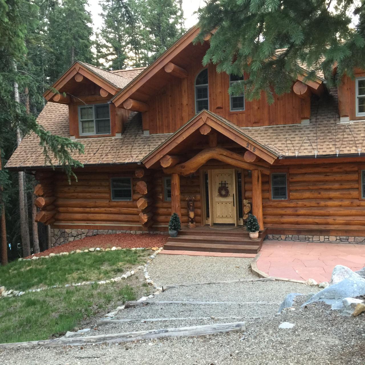 Easy Paint Colors For Log Homes References - House Floor Plans