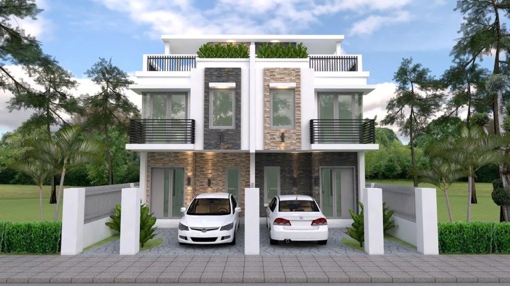Most Creative 150 Sqm Duplex House Design References - House Floor Plans
