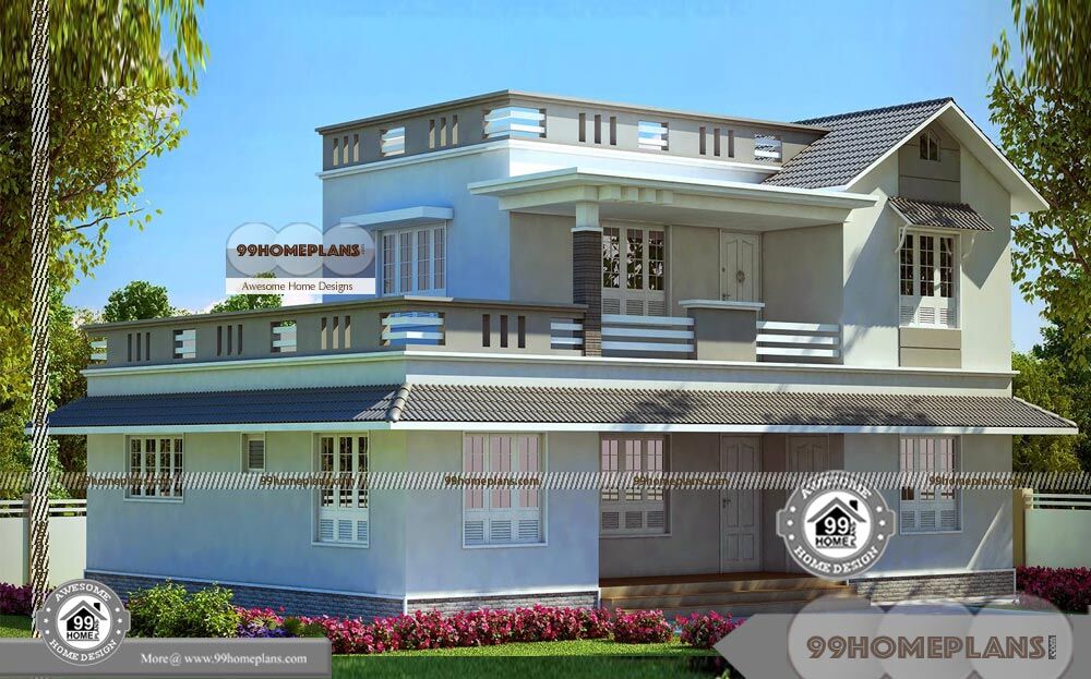 Amazing 2 Storey Rectangular House Design Ideas - House Floor Plans