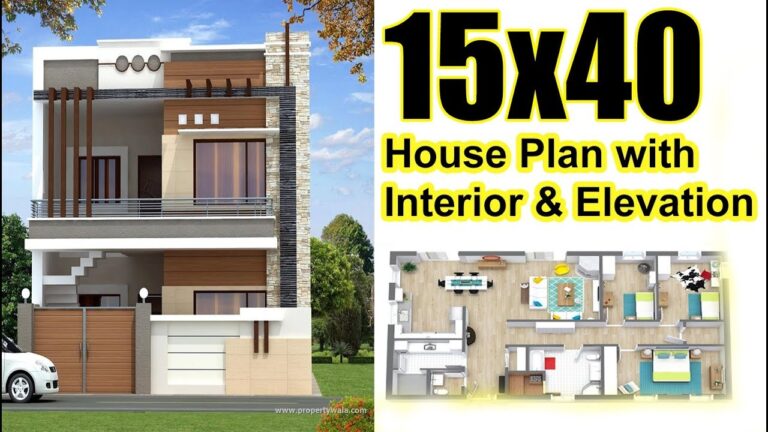 Most Perfect 15 X 40 House Elevation 2023 - House Floor Plans