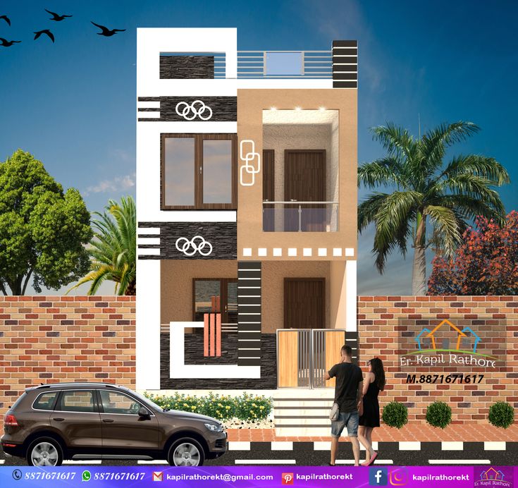 Awesome 15 Feet Width Front Elevation References - House Floor Plans