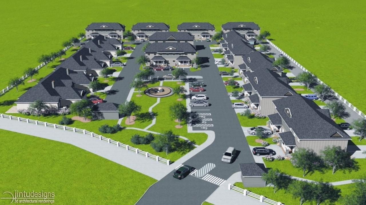 Amazing 3D Site Plan References - House Floor Plans