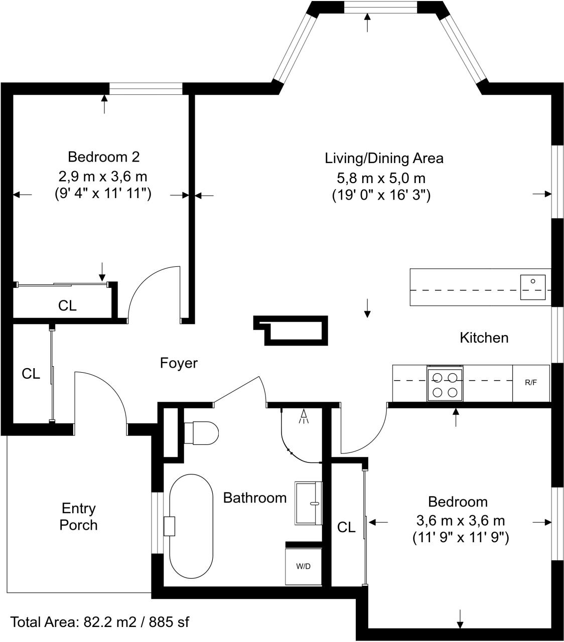Great 2D Floor Plan With Measurements Ideas - House Floor Plans