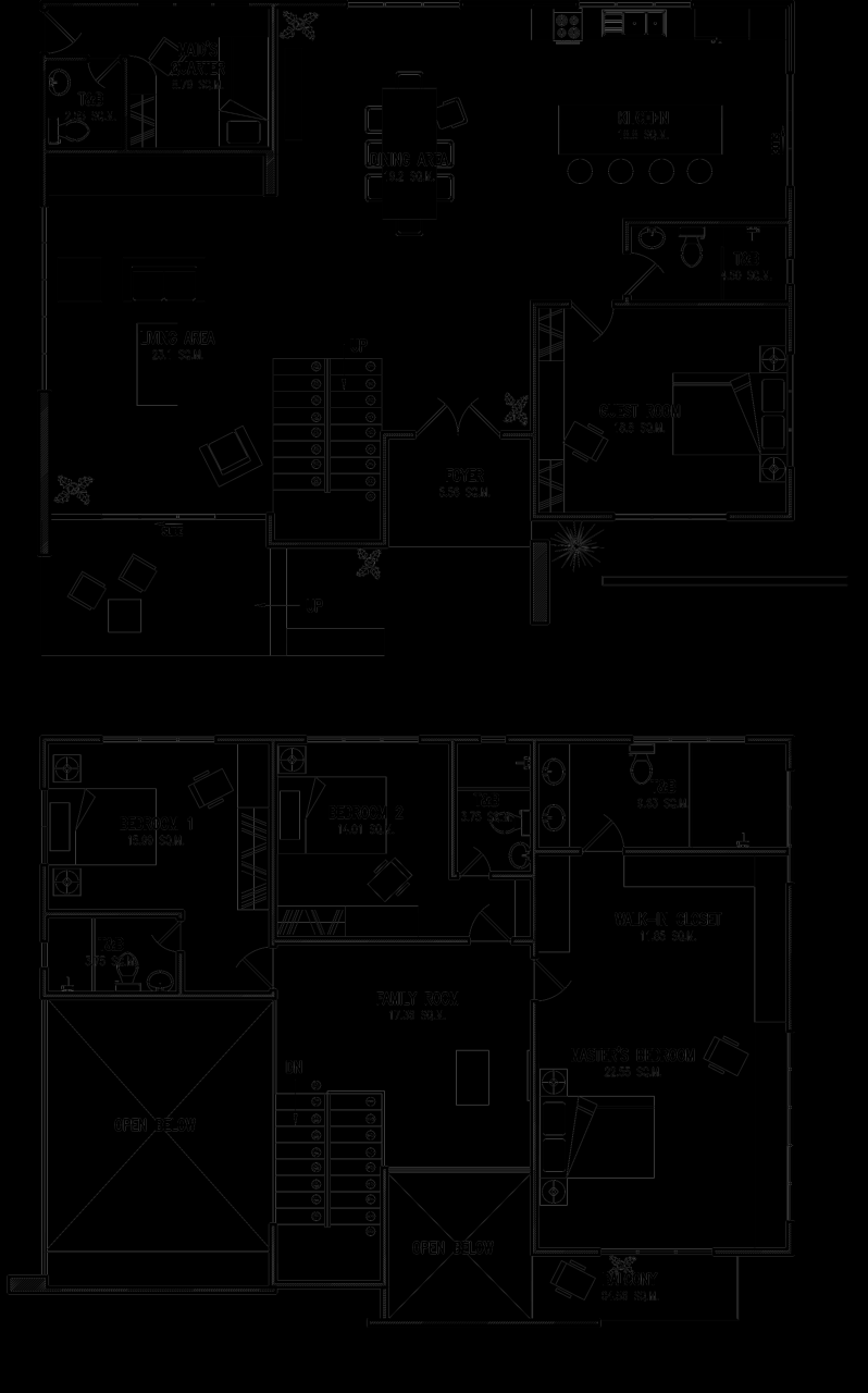 Image Of 2 Storey House Foundation Plan References - House Floor Plans